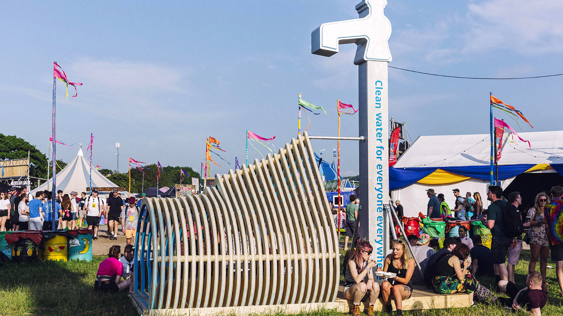 Water Aid – Glastonbury Festival 2019 | Challenge zéro bouteille plastique